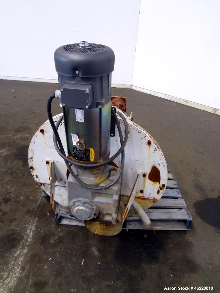 Used Cincinnati Milacron Crammer Feeder. Approximately 5" diameter 30