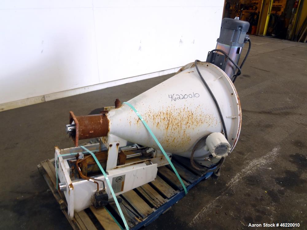 Used Cincinnati Milacron Crammer Feeder. Approximately 5" diameter 30