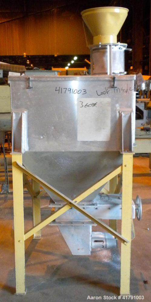 Used Premier Pneumatics Regrind Return Bin, Approximately 16 Cubic Fe