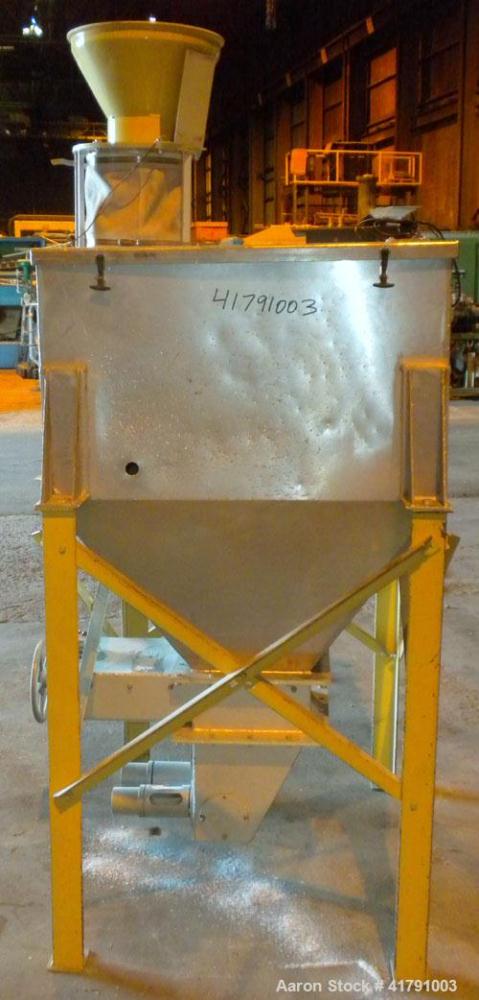 Used Premier Pneumatics Regrind Return Bin, Approximately 16 Cubic Fe