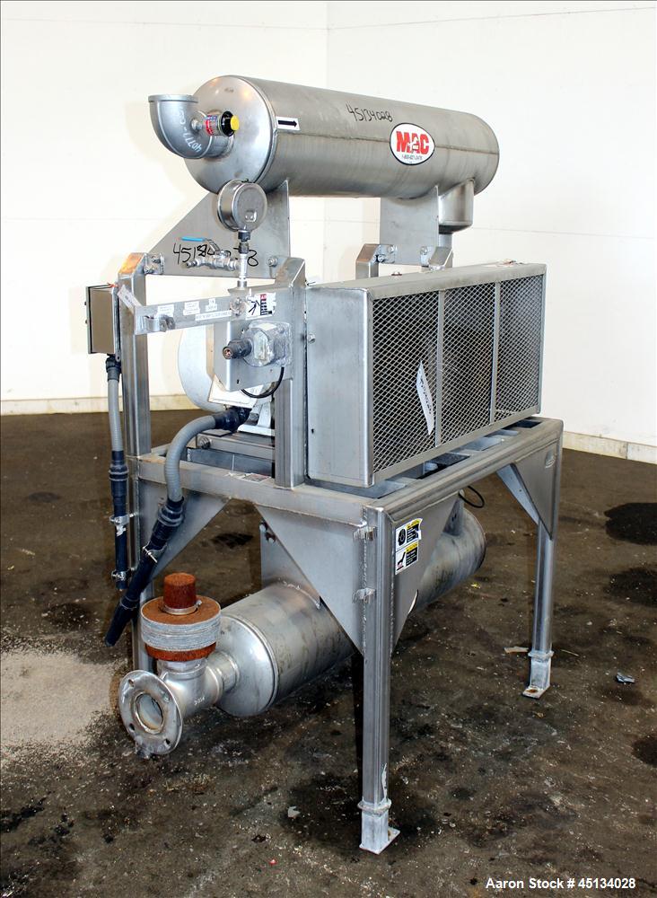Used MAC Equipment Vacuum Loading System Consisting Of: (1) Sutorbilt