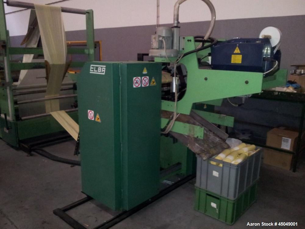 UsedElba Automatic Bag Making Machine, Model SA92E-11. Includes cont
