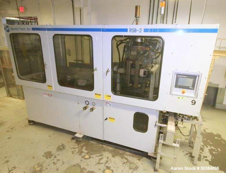 Used Electra Form Inc. 2-Head PET Pre-Form Blow Molder, Model RSB-200