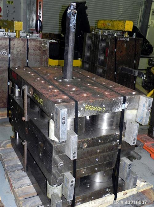 Used Husky Injection Die Mold. (16) Cavity, approximate 4-1/2" diamet