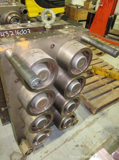 Used Husky Injection Die Mold. (16) Cavity, approximate 4-1/2" diamet