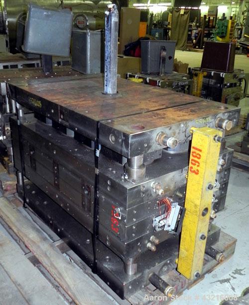 Used Husky Injection Die Mold. (16) Cavity, approximate 4-1/2" diamet