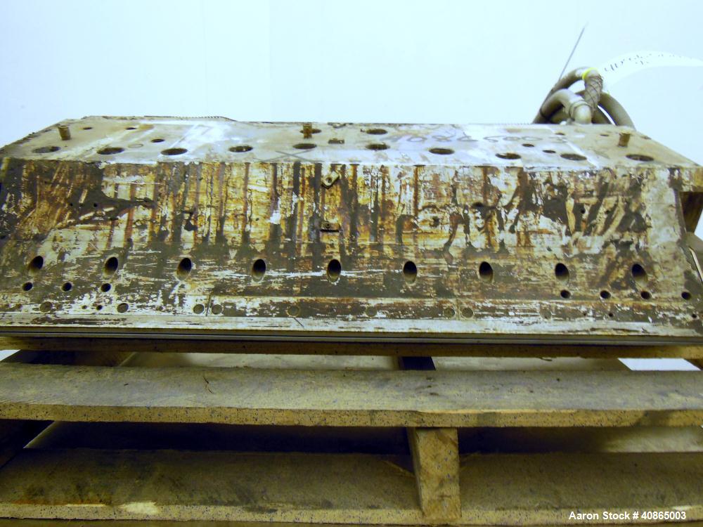 Used EDI 28" Wide Masterflex Sheet Die, Model HD-75, JO# 1832-91. App