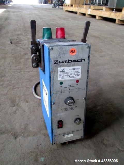 Used Zumbach Surface Fault Detector, Model KW20. 2.5" Wide aperture w