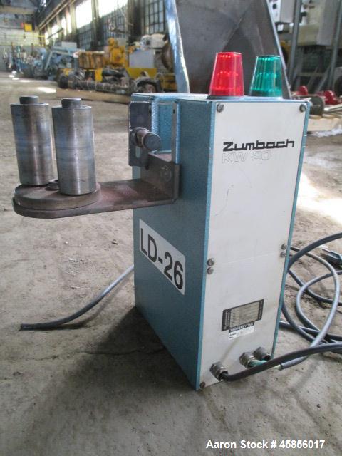 Used Zumbach Surface Fault Detector, Model KW20. 2.5" Wide aperture w