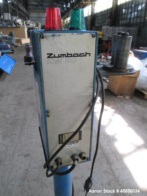 Used Zumbach Surface Fault Detector, Model KW20. 2.5" Wide aperture w