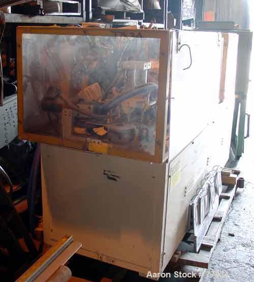USED: Eaglematic (pivot) double miter saw. Blades