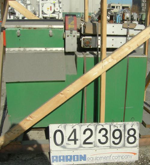 Used- Goodman Rotary Puller/Cutter. 3" wide x 23" long manual adjusta