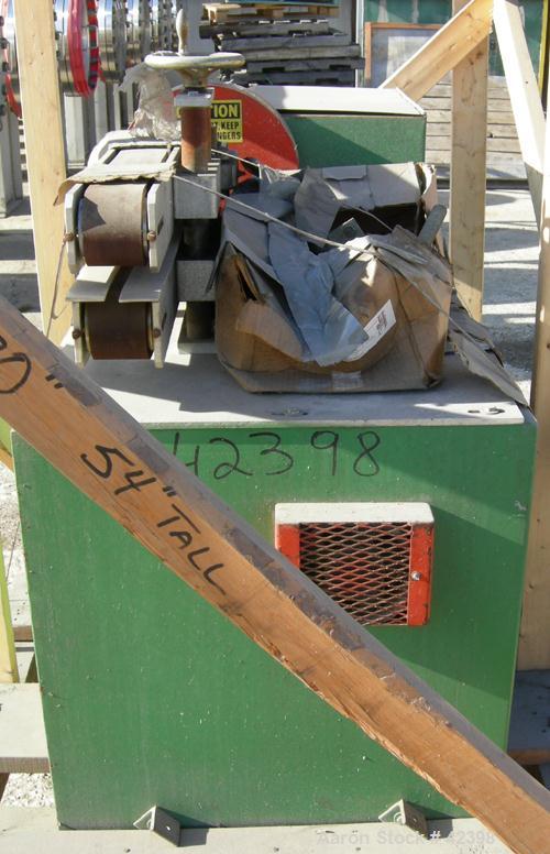 Used- Goodman Rotary Puller/Cutter. 3" wide x 23" long manual adjusta