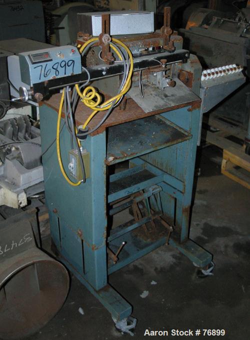 USED: Versa Cutter, model F-7. 3-1/2" wide blade, driven by an approx