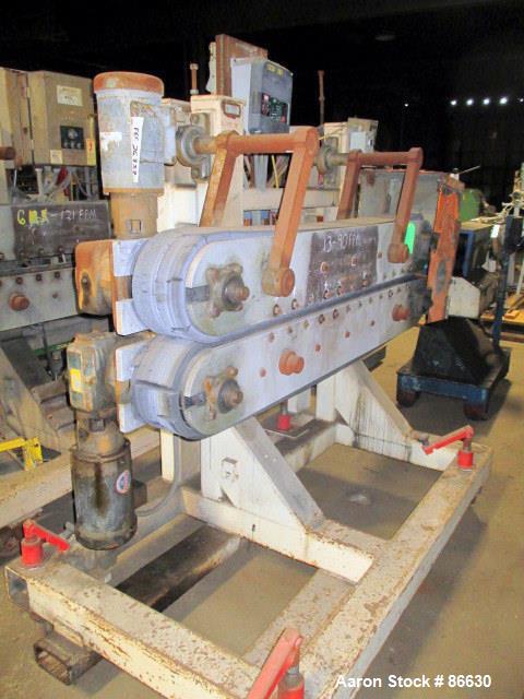Used Belt Puller. 6" Wide x 60" long, flat belts, individually driven