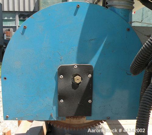 Used Dual Edge Trim Station, (2) blades each driven by a 4 kw motor w