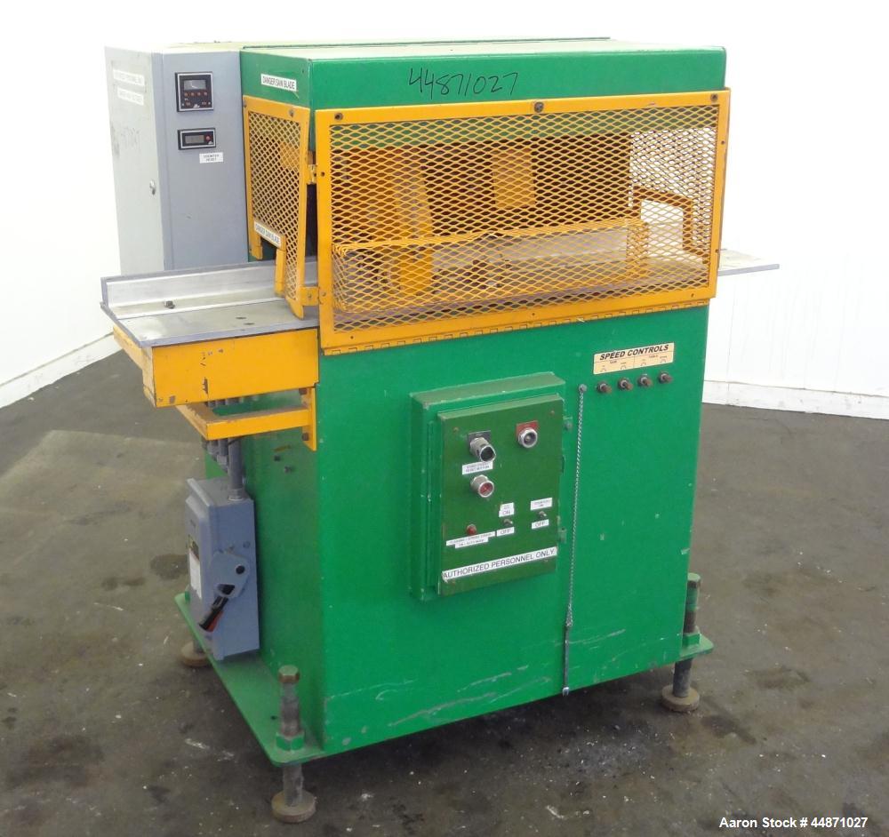 Used RDN Traveling Chop-Cut Saw. Approximately 10-1/2" diameter blade