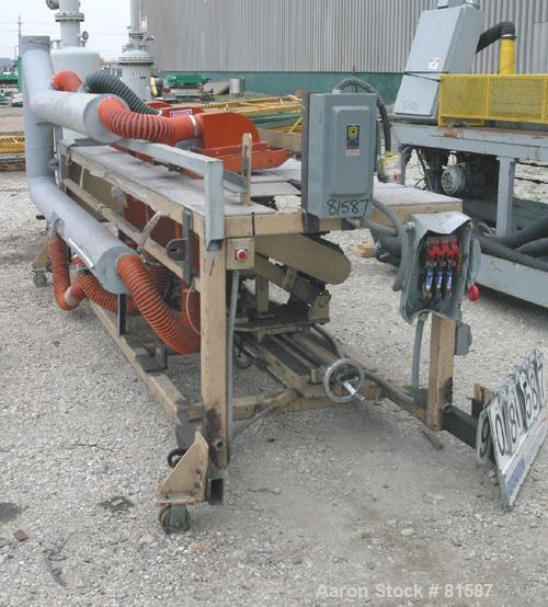 USED: Sakas table saw, model TS110. (3) upacting saws, approximate 10