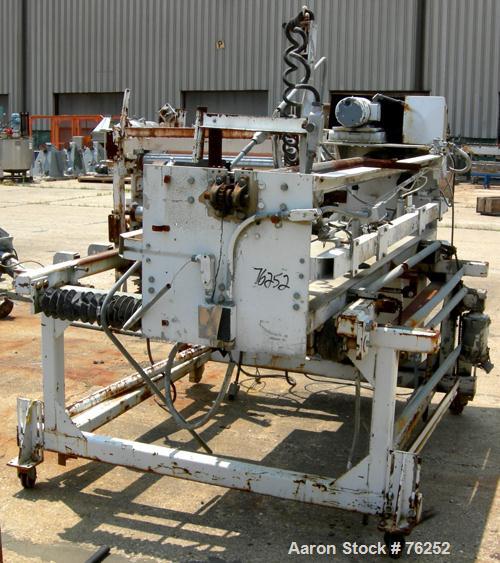 Used Sakas Traveling Cut-Off Saw, Model S60. 60" Wide travel, approxi