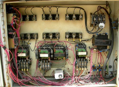 Used Sakas Traveling Cut-Off Saw, Model S60. 60" Wide travel, approxi