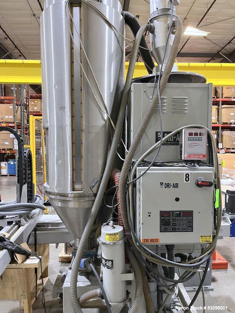 Used Dri-Air Material Dryer, Model APD-10. Max processing capability