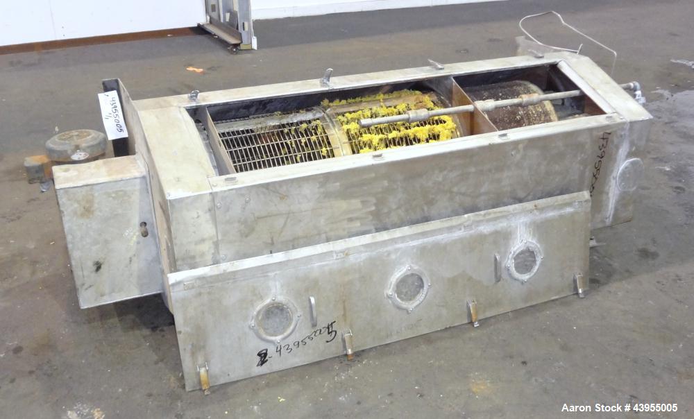 Used Carter Day Horizontal Rotary Wash & Dewatering Screener, Model C