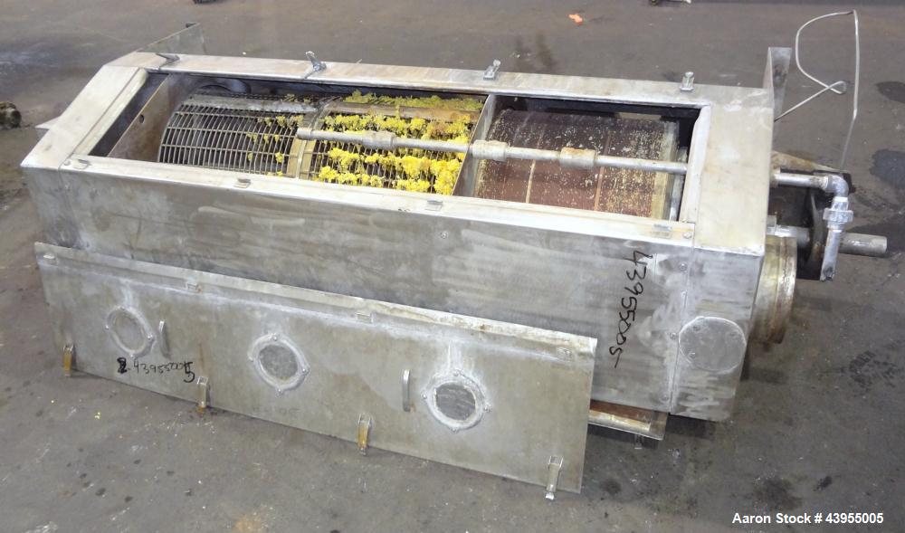 Used Carter Day Horizontal Rotary Wash & Dewatering Screener, Model C