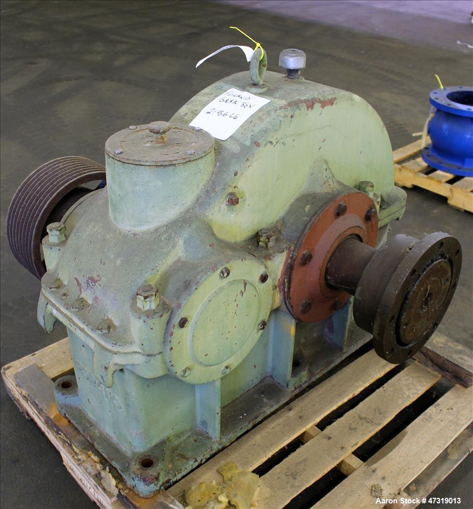 Used Forano Gearbox, Model SRH-15. Approximate input 1775 rpm, approx