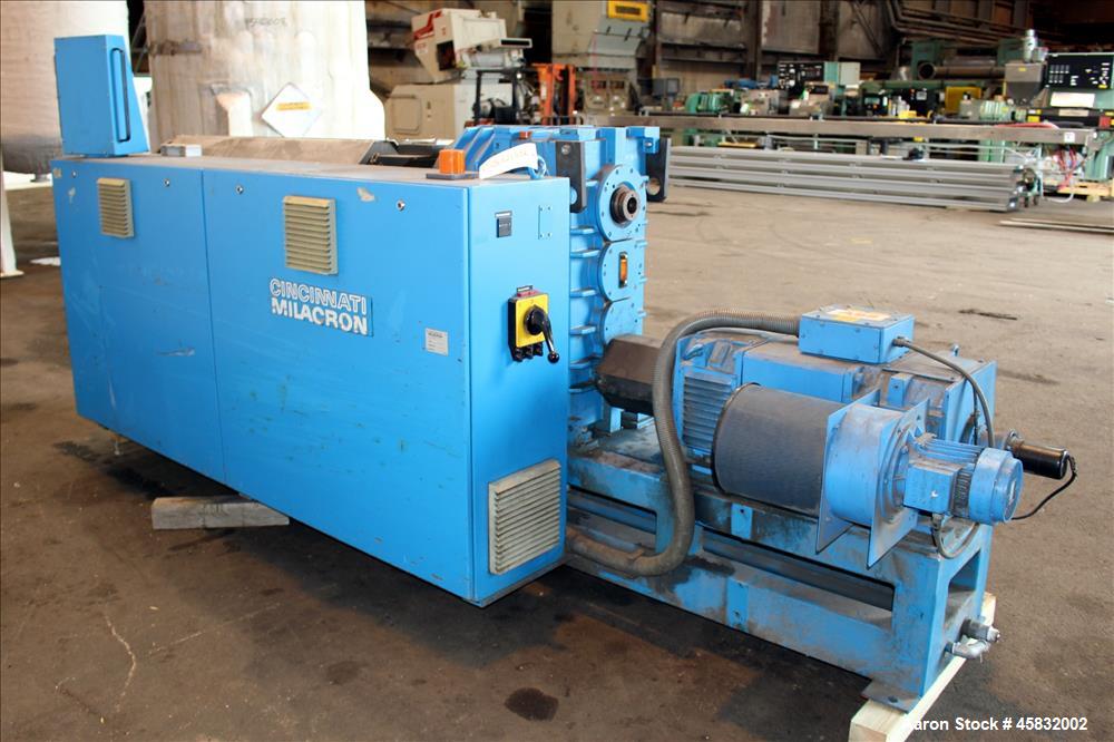 Used Cincinnati Milacron Model CMS60-28GR Single Screw Extruder, 60mm