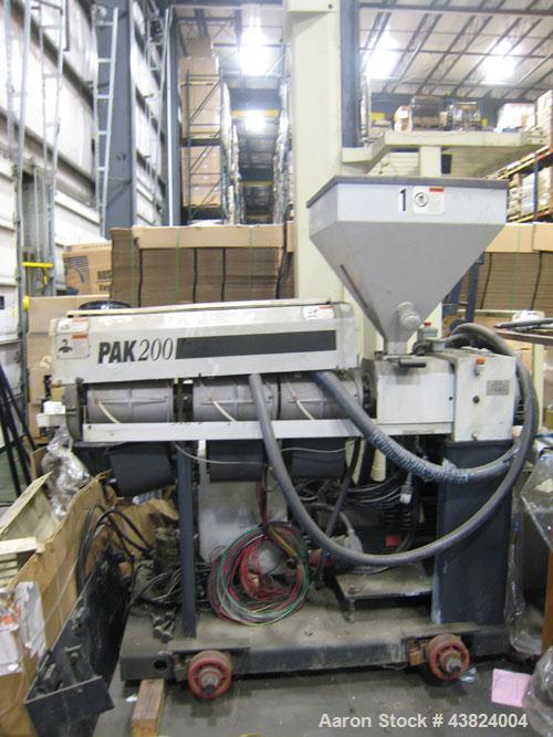 UsedPAK Extruder, Model PAK-250, 2.5" diameter. With single control