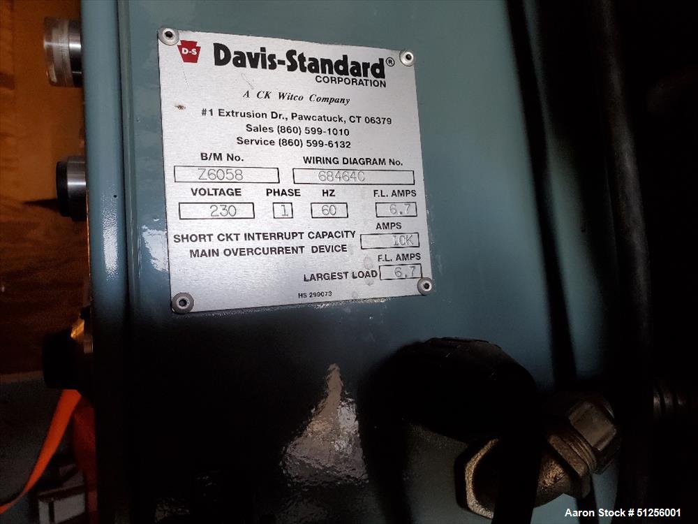 Used- Davis Standard Lab Line for Blown Film, Str