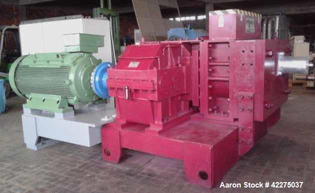 Used Twin Screw Waste Material Processor, PE PP PS EPS ABS Mixed Plas