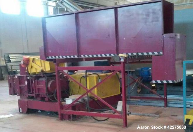 Used Twin Screw Waste Material Processor, PE PP PS EPS ABS Mixed Plas
