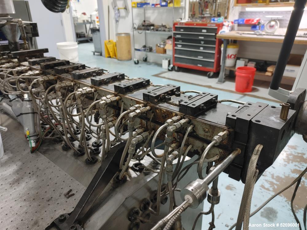 Used-Entek 27mm Co-Rotating Twin Screw Extruder,