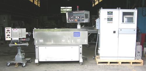USED: Leistritz twin screw co-rotating multi-mode extruder, model Mic