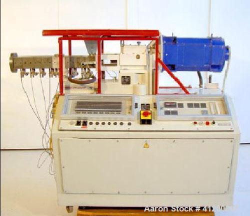 UsedWerner-Pfleiderer ZSK 30 M9/2 Twin Screw Co-Rotate Extruder, buil
