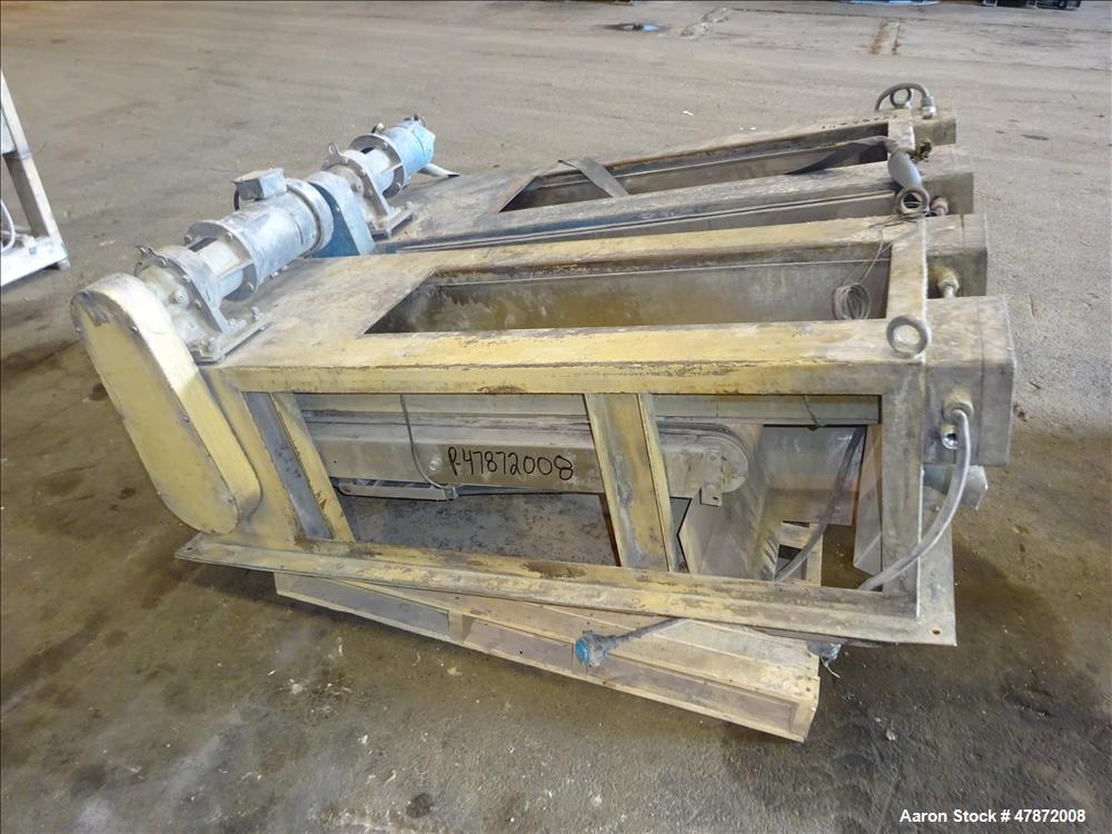 Used Brabender Loss-In-Weight (3) Component Feeding System. Consistin