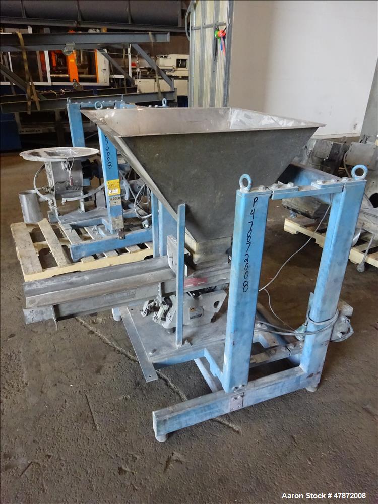 Used Brabender Loss-In-Weight (3) Component Feeding System. Consistin