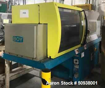 Used Boy Machines 90 Ton Horizontal Injection Molder, Model 90M. Appr