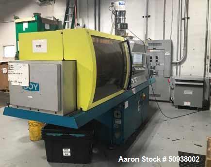 Used Boy Machines 90 Ton Horizontal Injection Molder, Model 90M. Appr