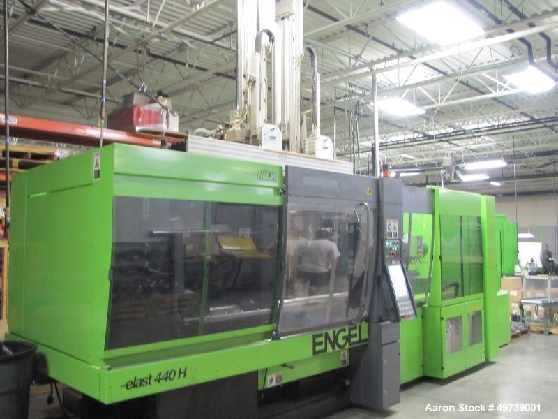 Used Engel 440 Ton Rubber Injection Molding Machine, Model Elast 2000