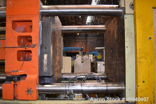 Used Husky Horizontal Injection Mold Machine, 500 Tons, Model LX500.