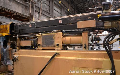 Used Husky Horizontal Injection Mold Machine, 500 Tons, Model LX500.