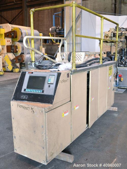 Used Husky Horizontal Injection Mold Machine, 500 Tons, Model LX500.
