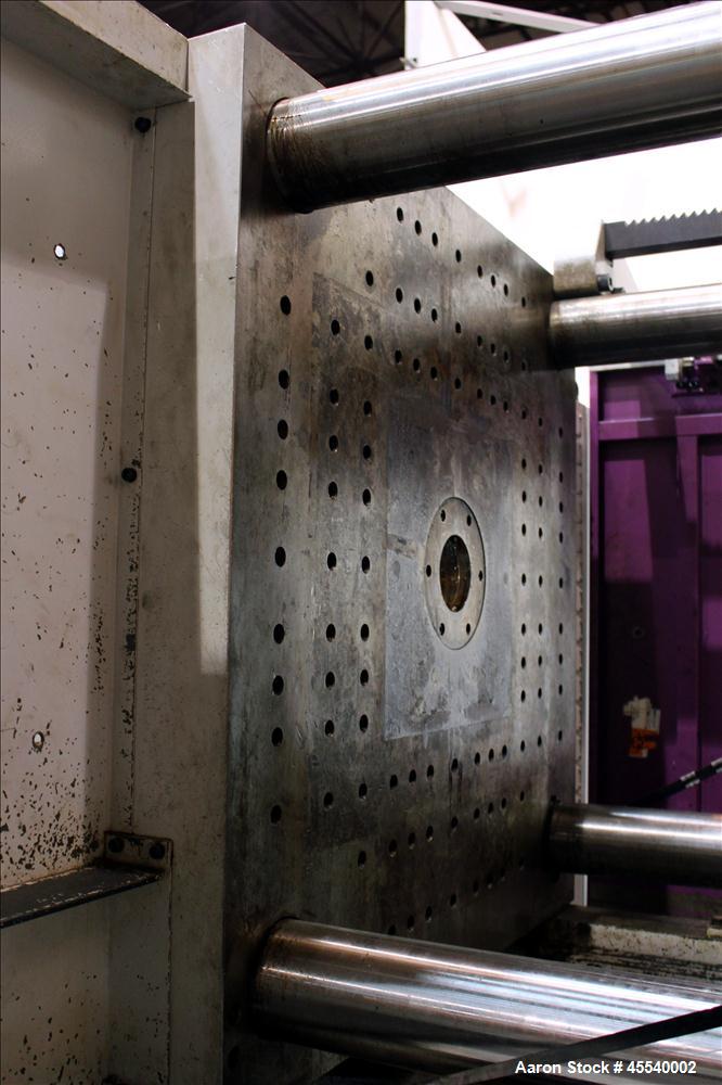 Used Husky Horizontal Injection Mold Machine, 300 Tons, Model SX300.