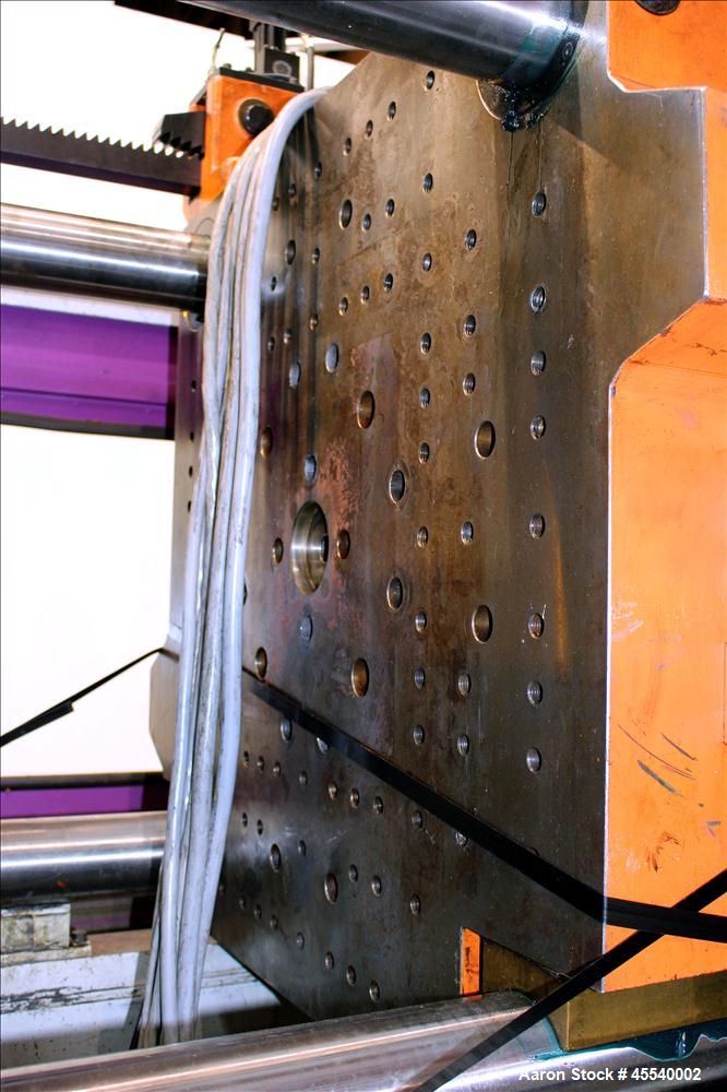 Used Husky Horizontal Injection Mold Machine, 300 Tons, Model SX300.