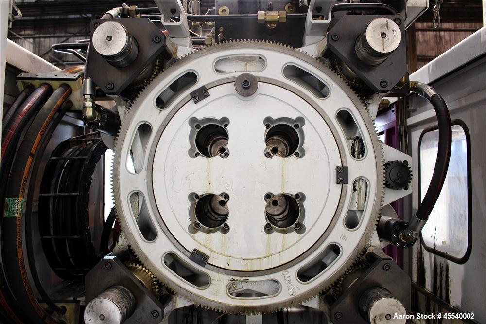 Used Husky Horizontal Injection Mold Machine, 300 Tons, Model SX300.