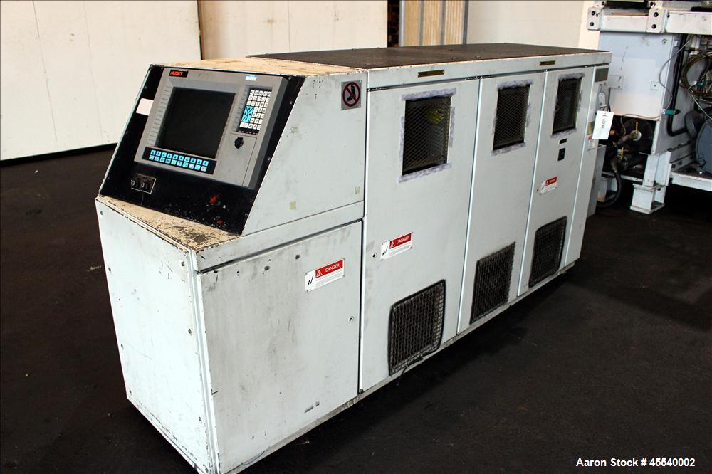 Used Husky Horizontal Injection Mold Machine, 300 Tons, Model SX300.
