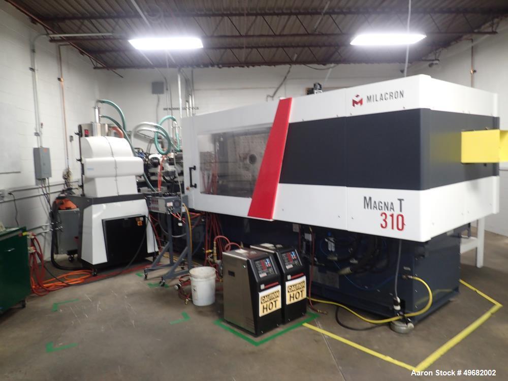 Used Milacron 310 Ton Injection Molding Machine, Model MTS-310. Inclu