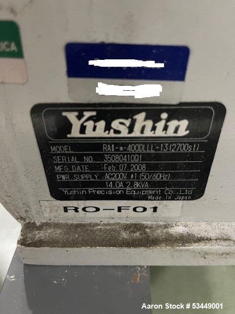 Used- Yushin Model RAI-400DLLL-13(2700sl) Robot.